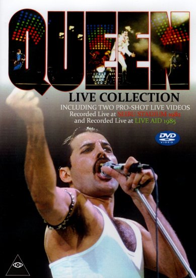 QUEEN / LIVE COLLECTION : SEIBU STADIUM 1982 AND LIVE AID 1985 (1DVDR ...